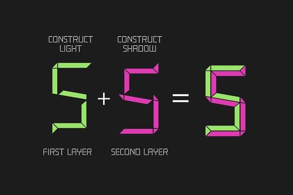 Construct family font - Free Font