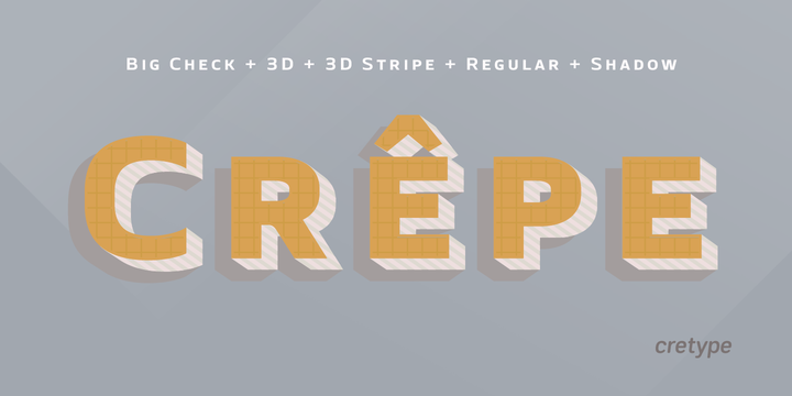 Crepes Font Family - Free Font