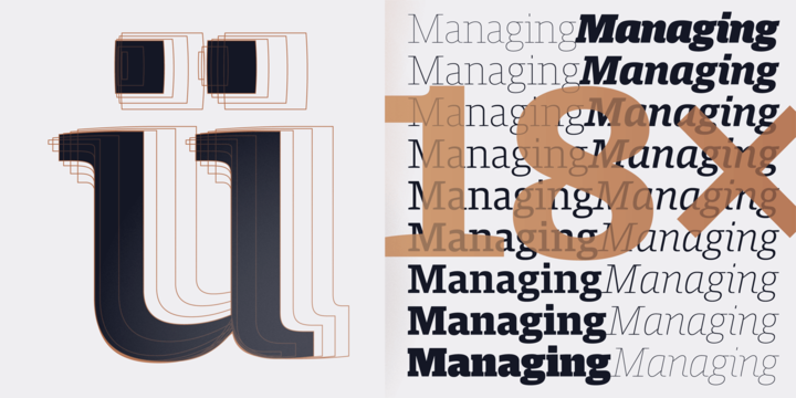 Harrison Serif Pro Font Family - Free Font