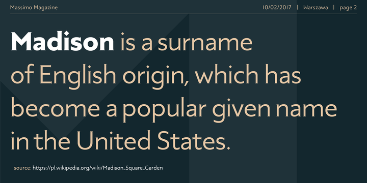 Massimo Font Family - Free Font
