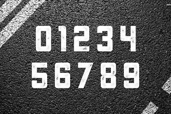 Asphalt Typeface - Free Font