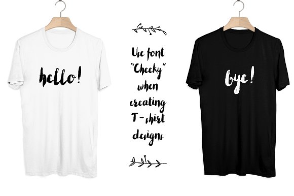 Cheeky-handwritten brush font+BONUS - Free Font