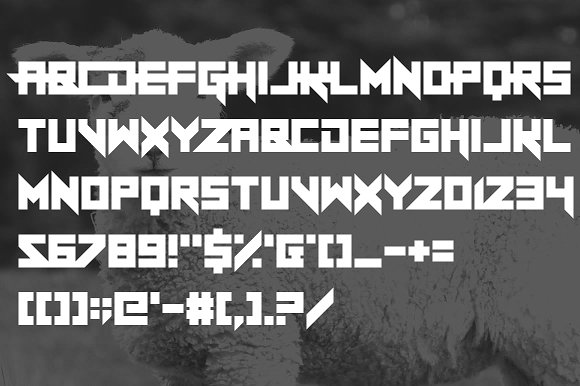 Sheeping Dogs Font - Free Font