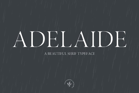 Adelaide Serif Font - Free Font