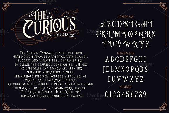 The Curious Display Font - Free Font