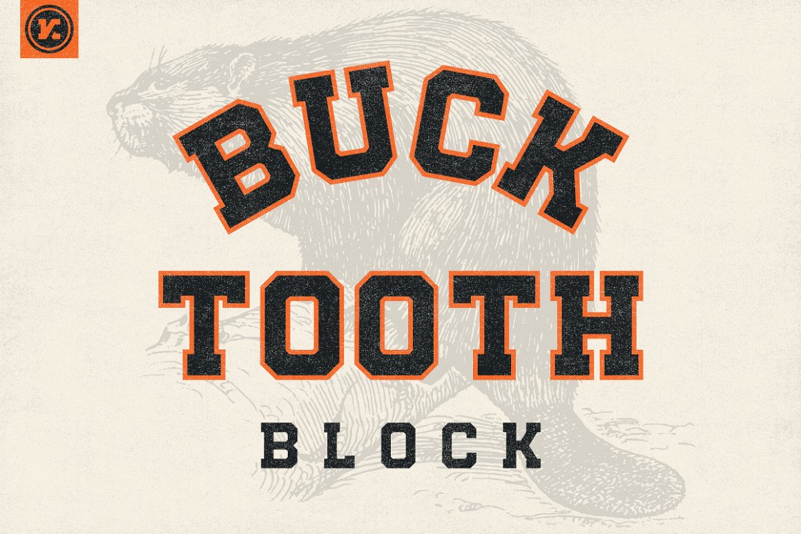 Bucktooth Block - iFonts.xyz