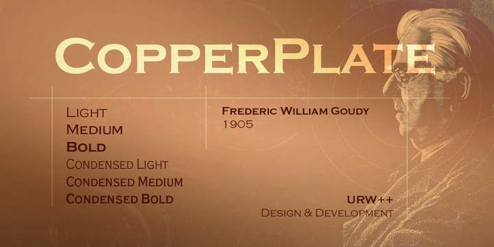 Copperplate Font Family - Free Font