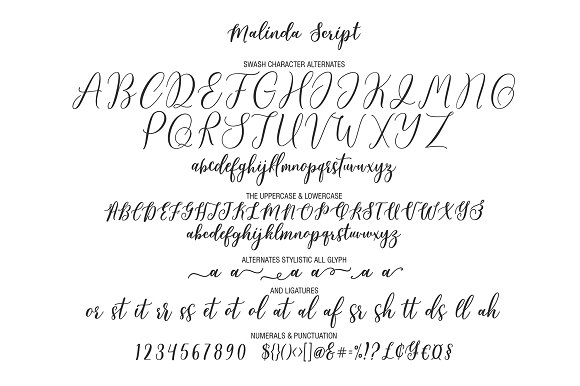 Malinda Script - Free Font