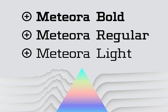 Meteora Slab Serif Font - Free Font