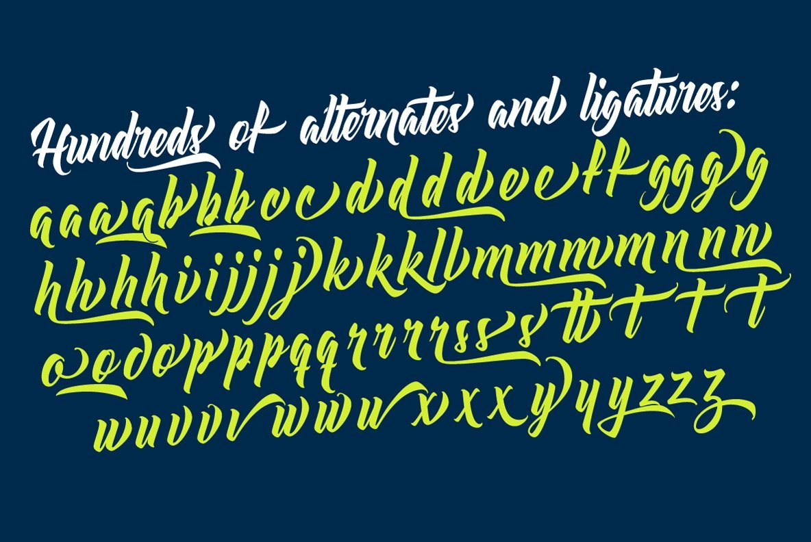 Atlantica Font Family - Free Font