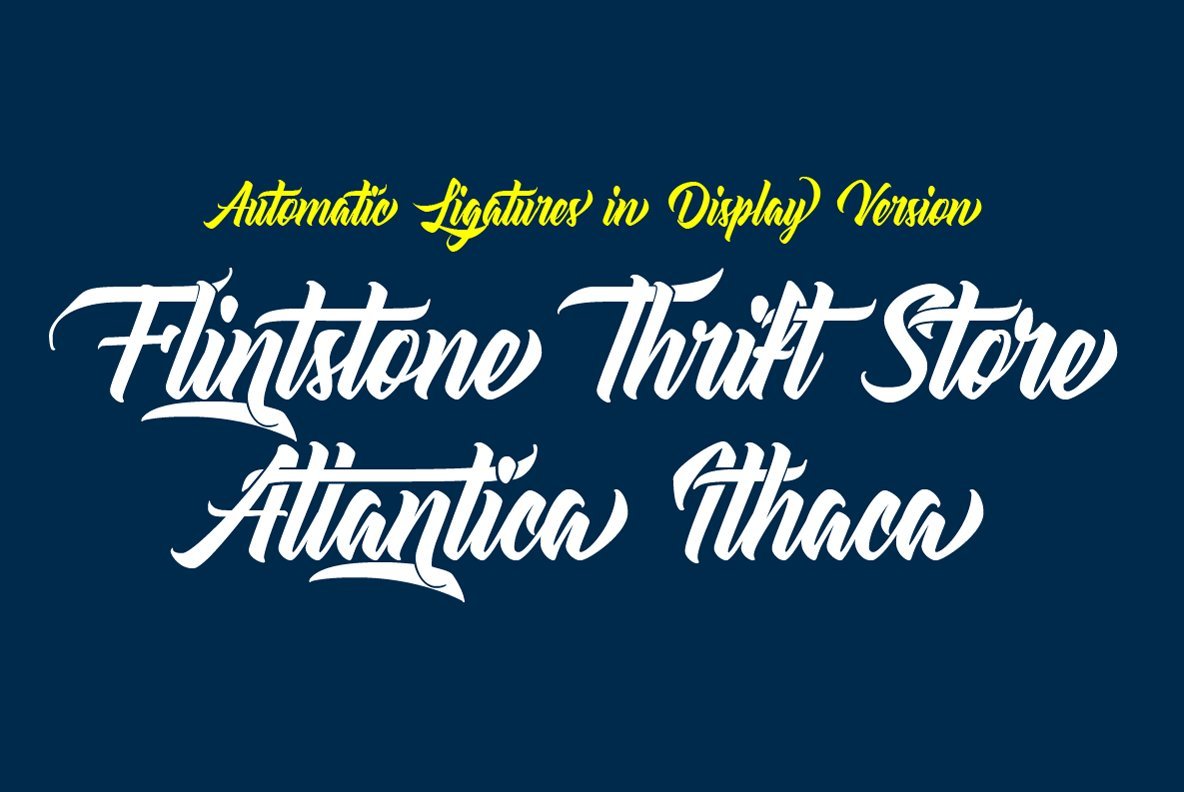 Atlantica Font Family - Free Font