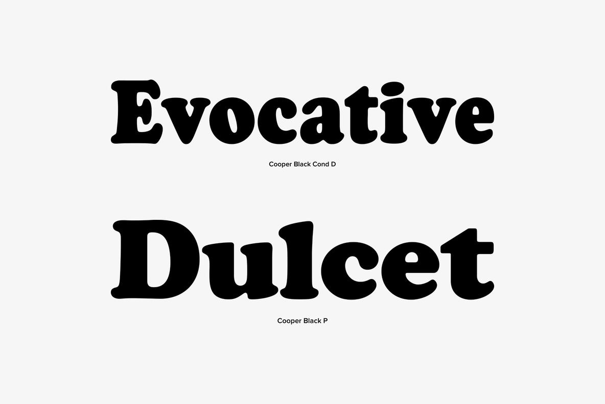Cooper Black Font Family - Free Font