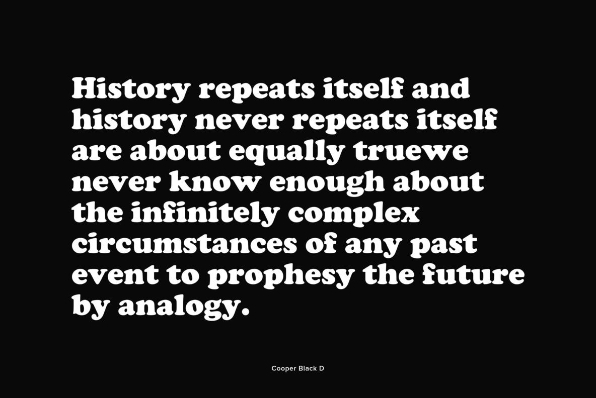 Cooper Black Font Family - Free Font