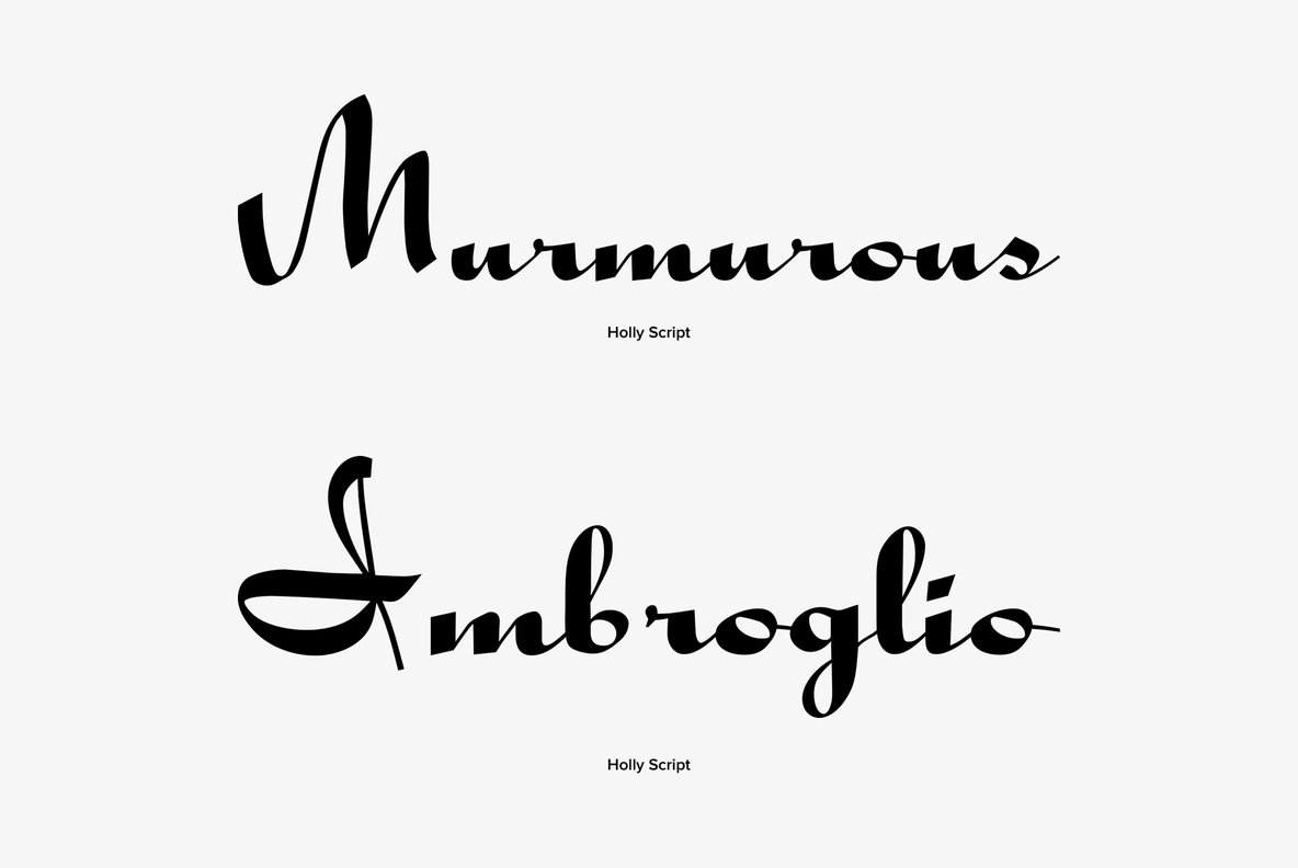 Holly Script Font - Free Font