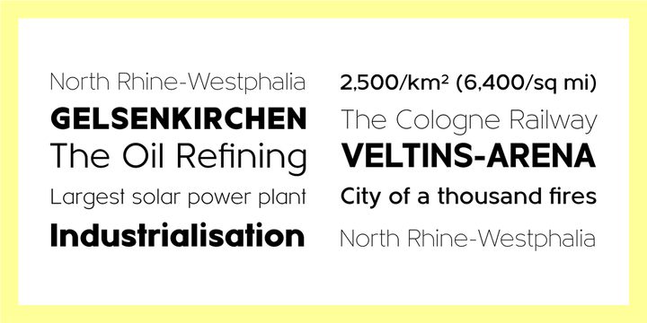 Metrisch Font Family - Free Font