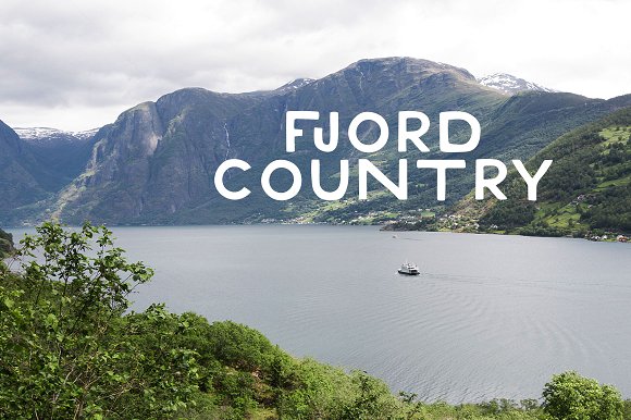 Norway / hand lettered font - Free Font