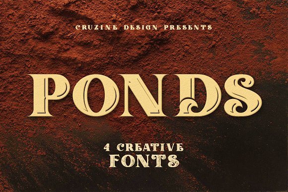 Ponds Typeface - Free Font