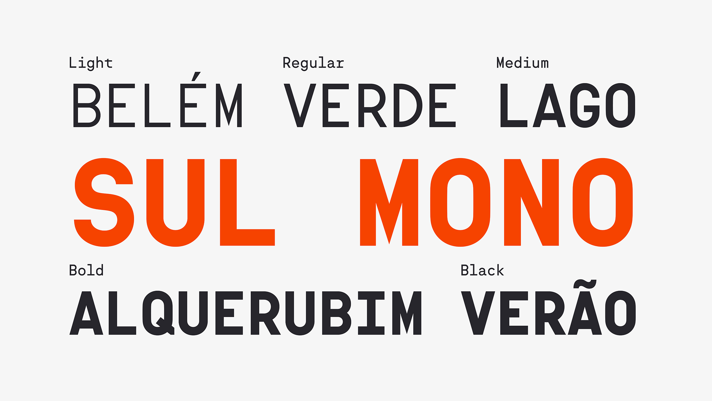 Sul Mono Font Family - Free Font