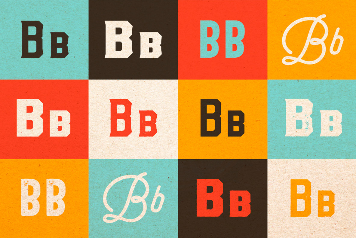 The Bartender Collection Font Family - 12 Fonts - Free Font