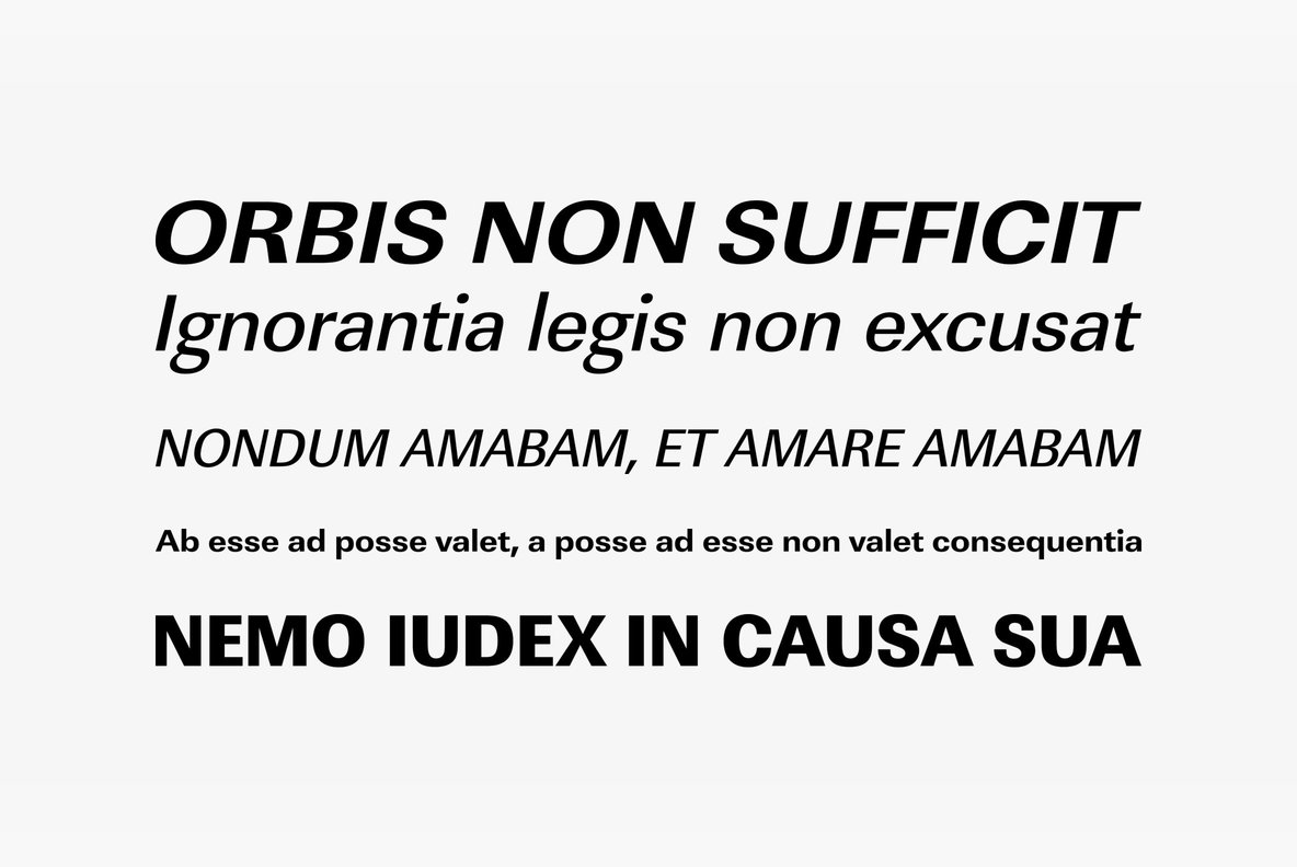 URW Linear Font Family - Free Font