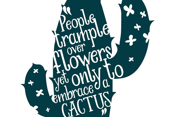Cactus Flower - Free Font