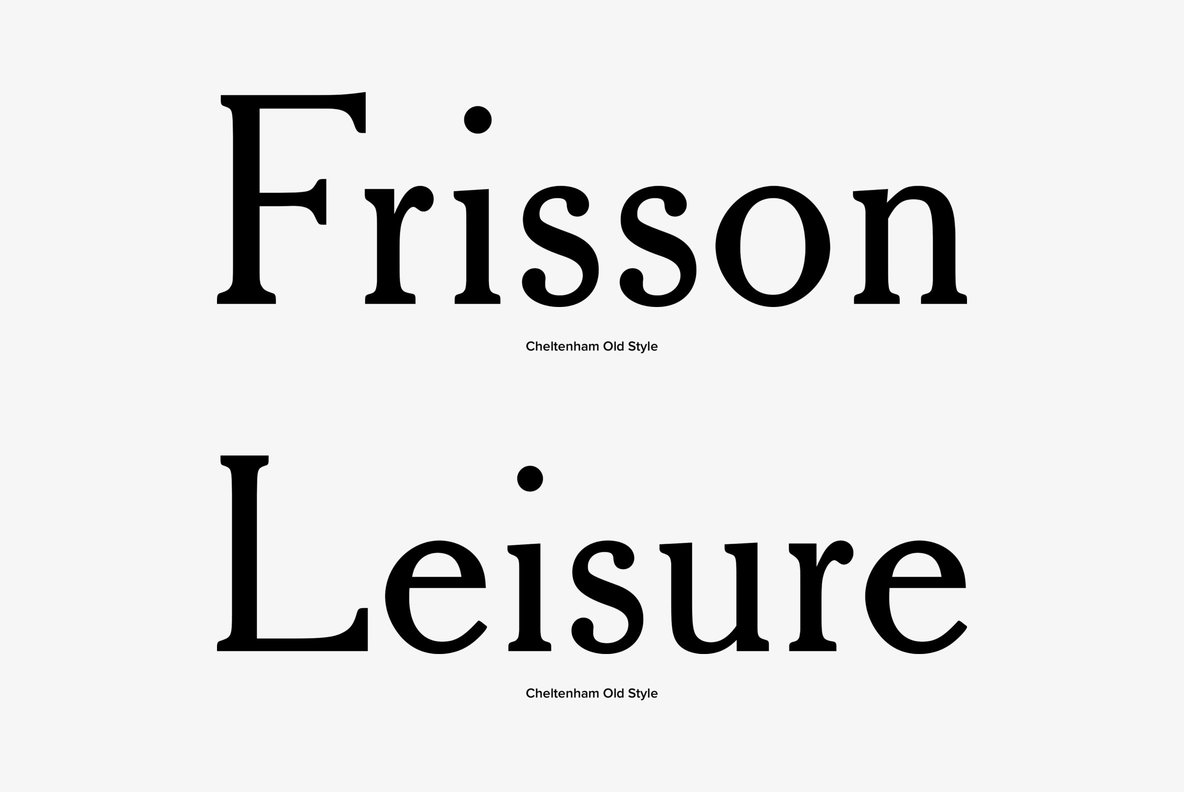 Cheltenham Old Style Font - Free Font