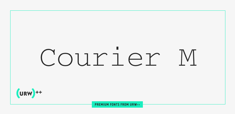 Courier M Font Family - Free Font