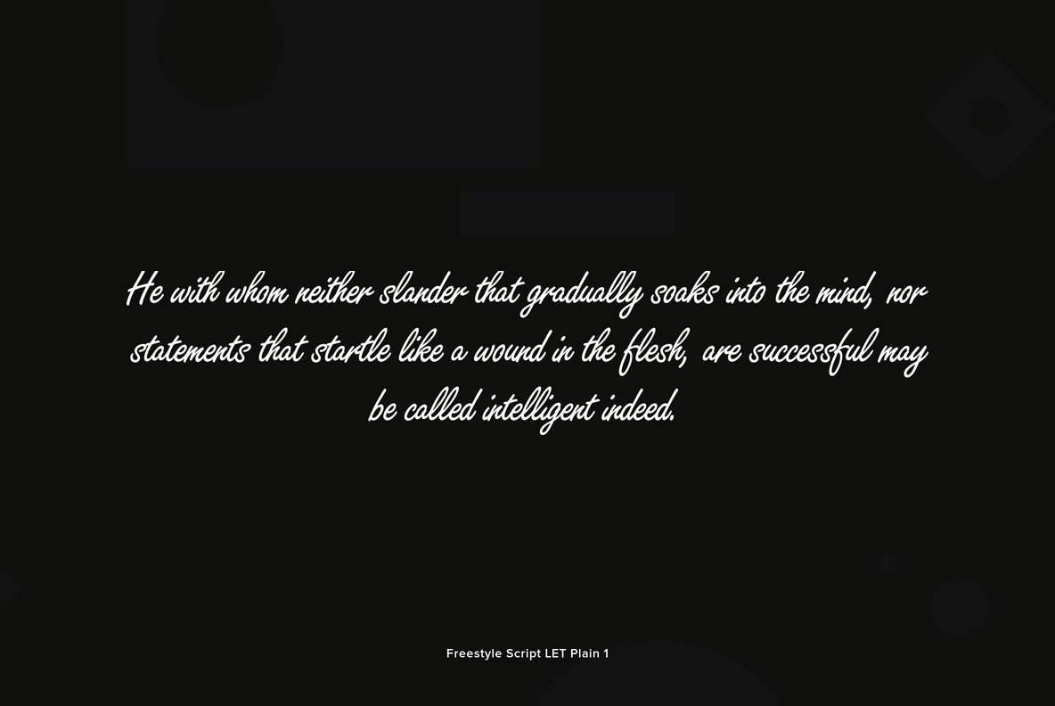 Freestyle Script Font Family - Free Font