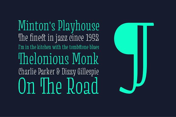 Minton 52 Font - Free Font