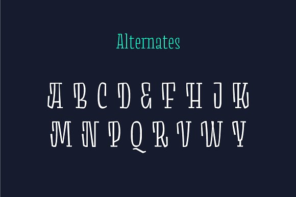 Minton 52 Font - Free Font