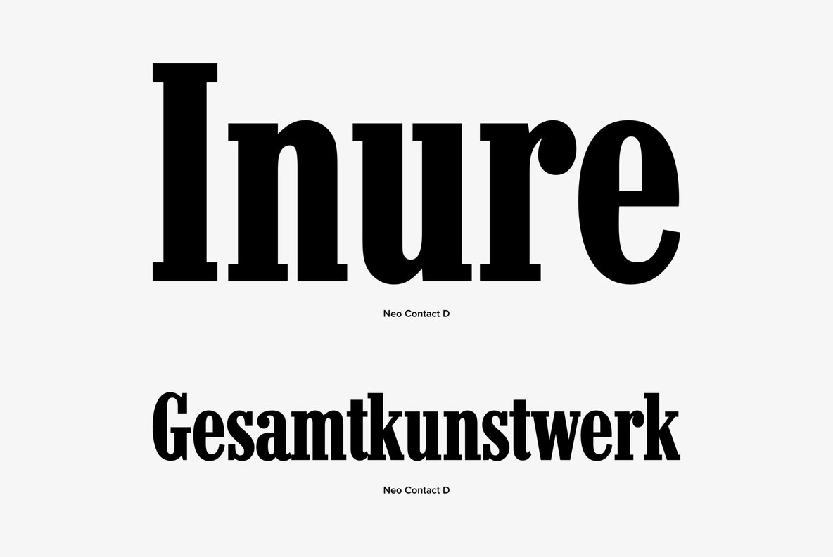 Neo Contact (Marlboro) Font Family - Free Font