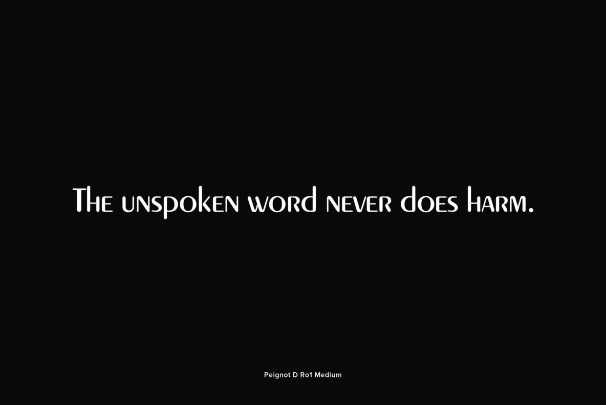 Peignot Font Family - Free Font