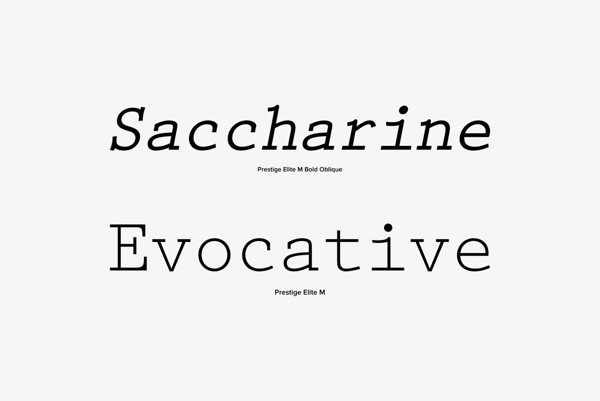Prestige Elite Font Family - Free Font