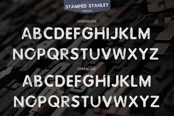 Stamped Stanley - Font - Free Font