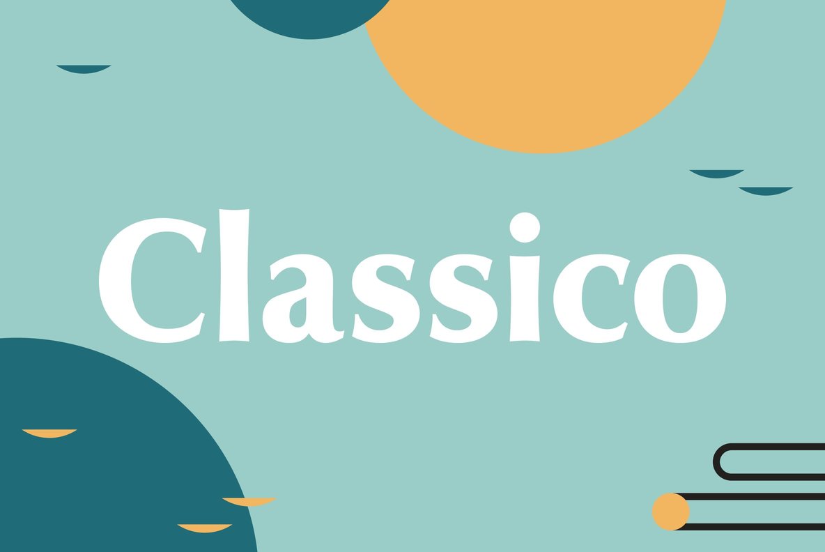 Classico Font Family - Free Font