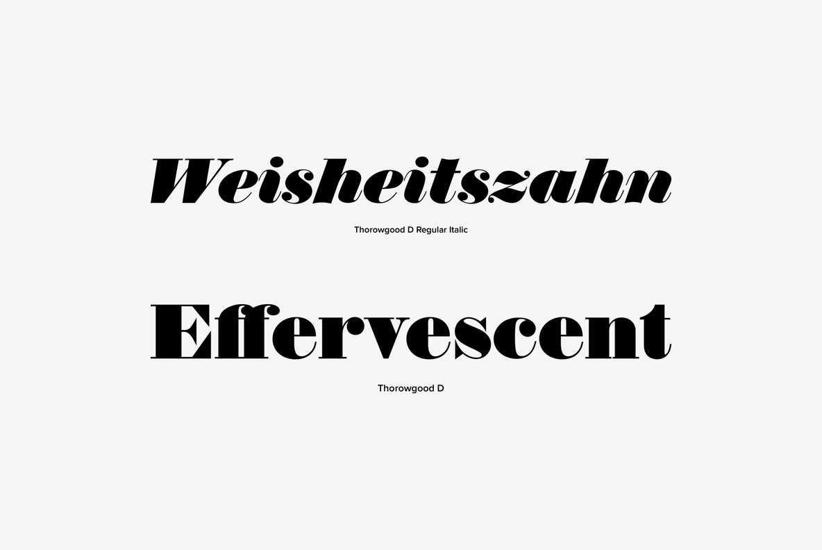 Thorowgood Font Family - Free Font