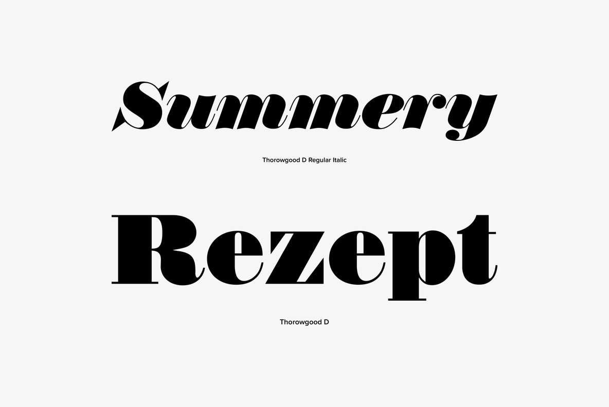 Thorowgood Font Family - Free Font
