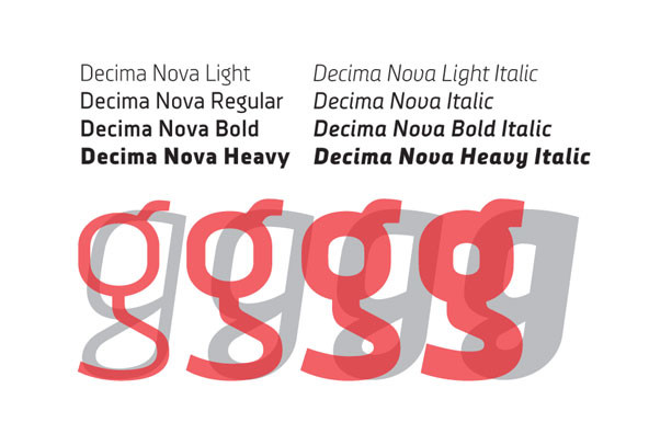 Decima Nova Font Family - Free Font