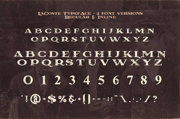 LaCoste Typeface - Free Font