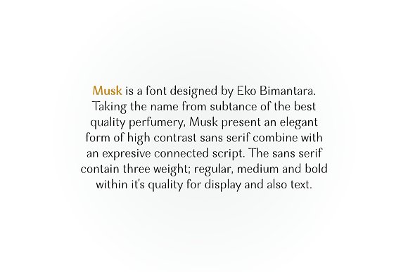 Musk Font Duo - Free Font