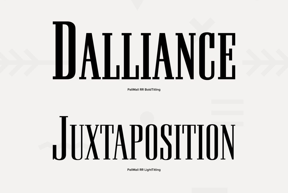 Pall Mall Font Family - Free Font