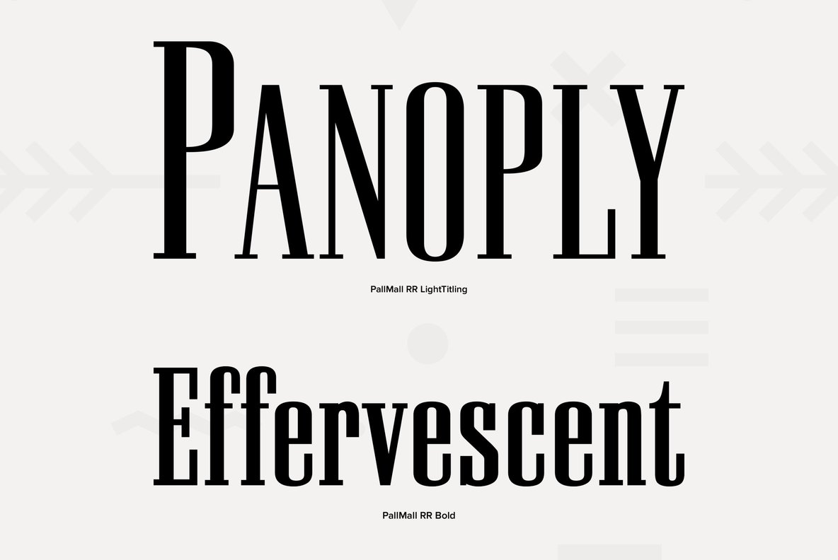 Pall Mall Font Family - Free Font