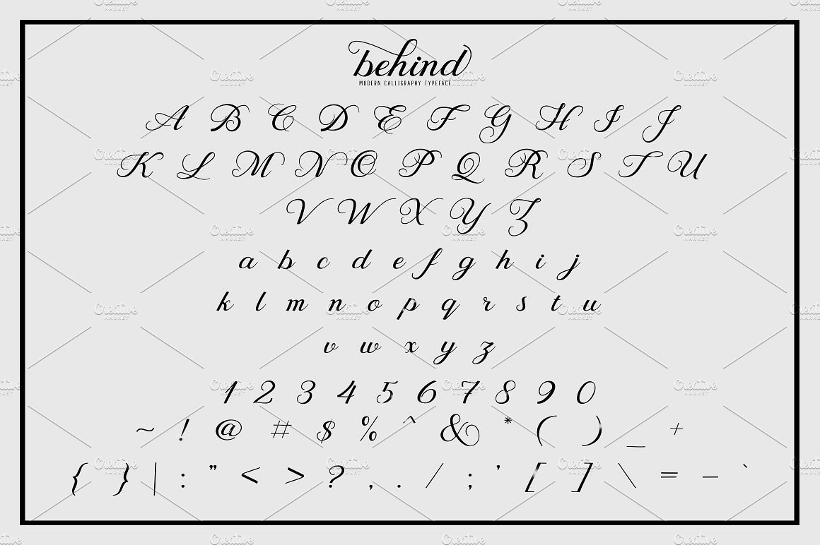 Creativefabrica - Behind - Free Font