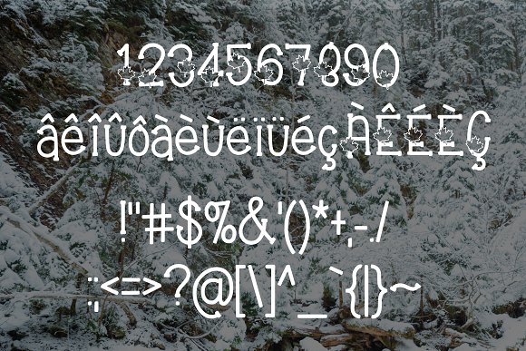 Oh Canada - Free Font
