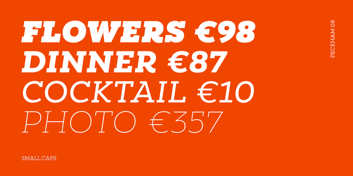 Peckham Font Family - Free Font