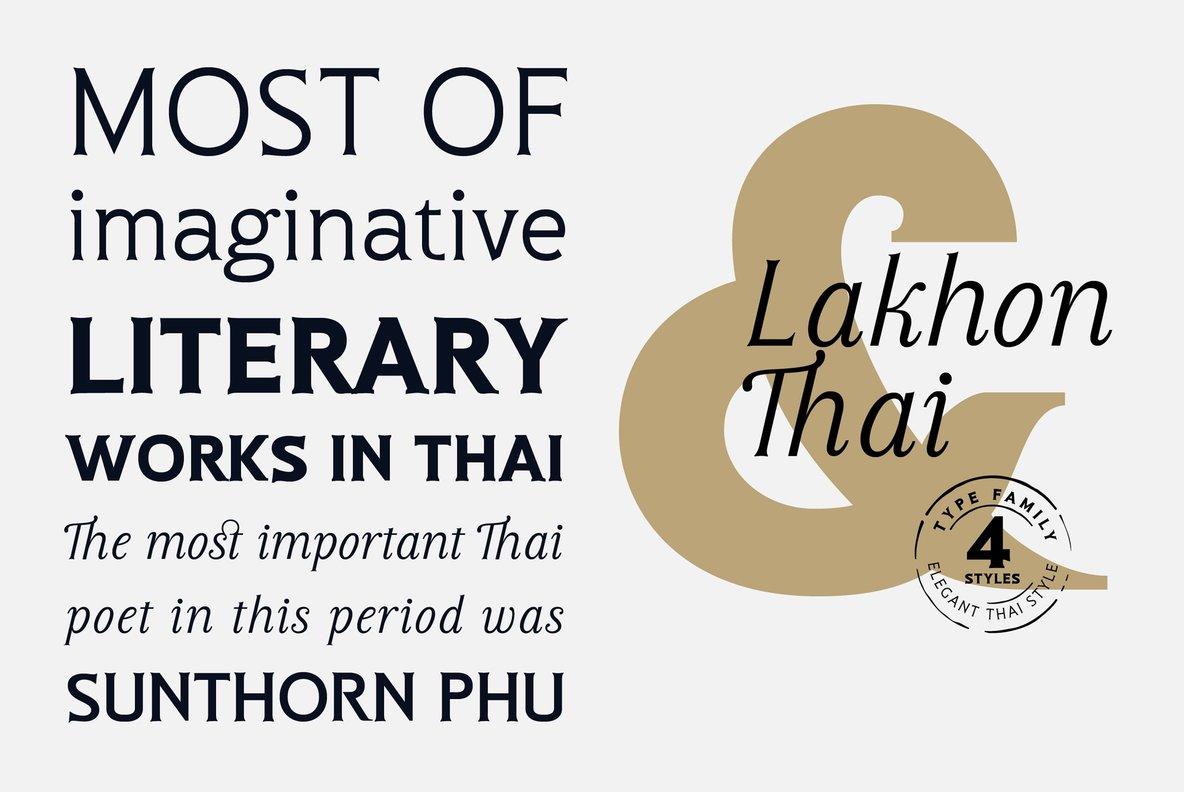 Sri Sury Wongse Font Family - Free Font