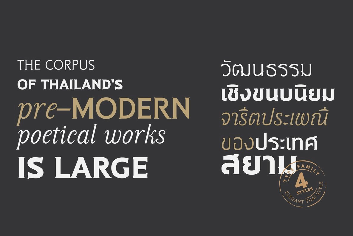 Sri Sury Wongse Font Family - Free Font