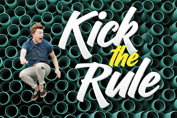 Think Action font - Free Font