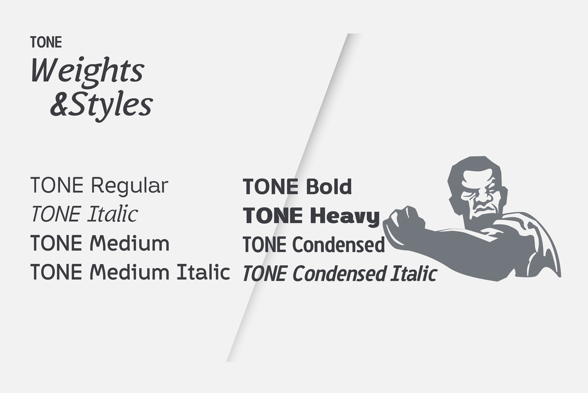 Tone Font Family - Free Font
