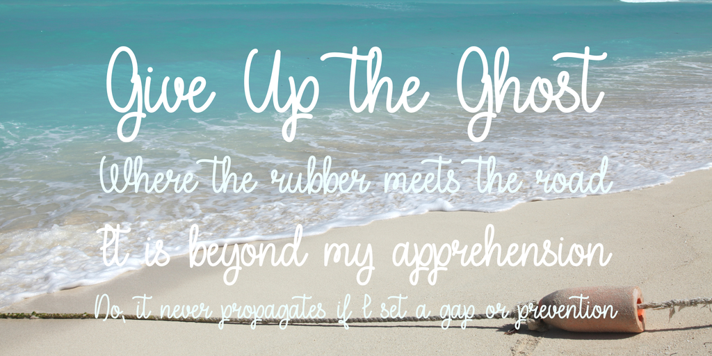 A Perfect Place Font - Free Font